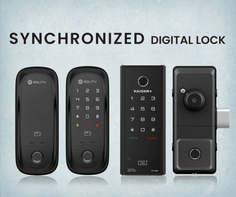 Synchronized Digital Lock Singapore | Dual Unlocking Locks